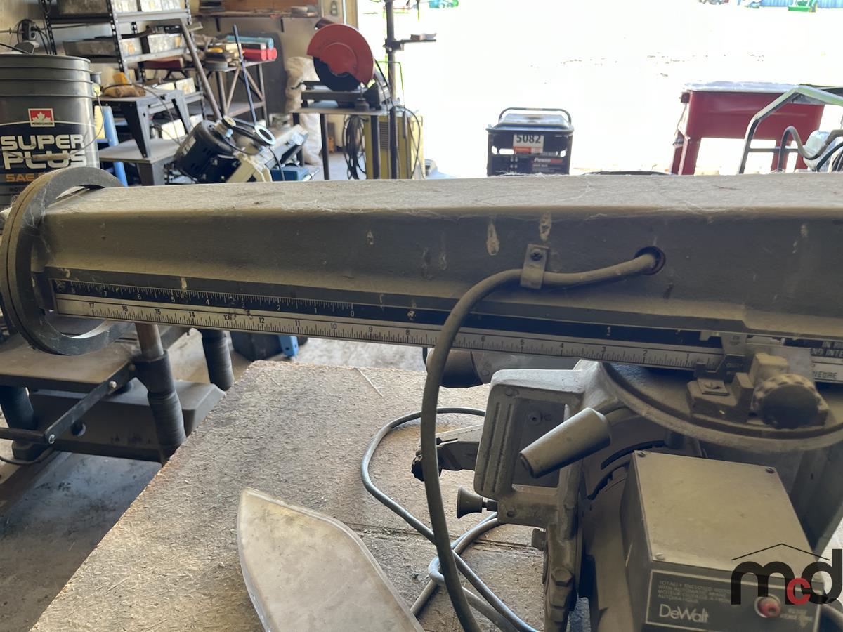 Dewalt 580 radial arm saw store